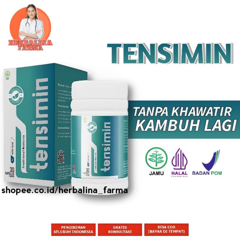 Jual Tensimin Original Suplemen Kesehatan Jantung Hipertensi Mengatasi ...