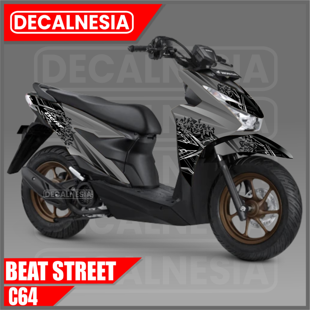 Jual Decal Beat Street New 2024 Full Body Stiker Motor Modif Sticker ...
