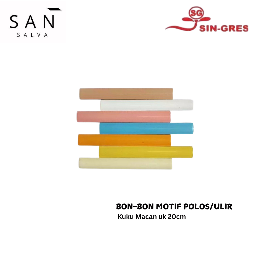 Jual Bon-Bon Motif Polos Ulir 20 cm - Kuku Macan Murah / List Keramik Granite Bon-Bon | Shopee ...