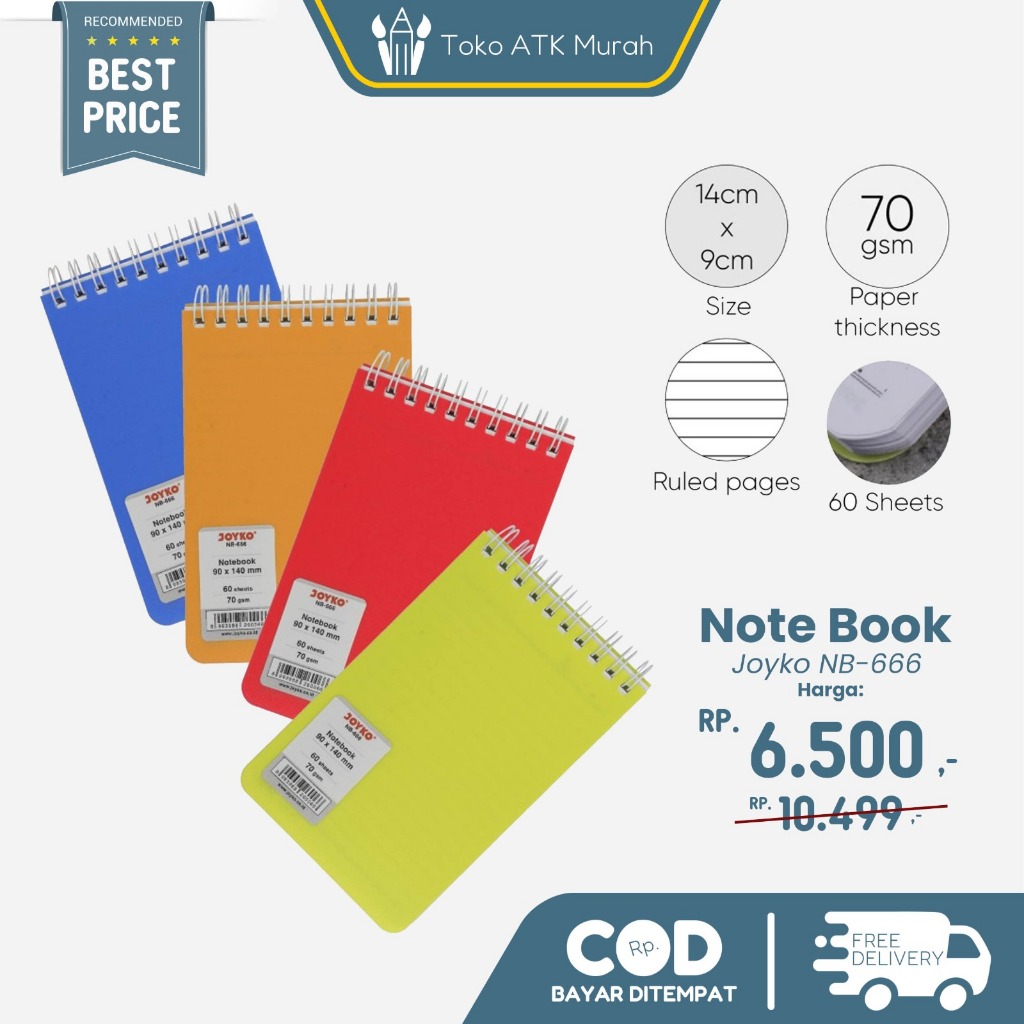 Jual Note Book Joyko NB-666 | Shopee Indonesia