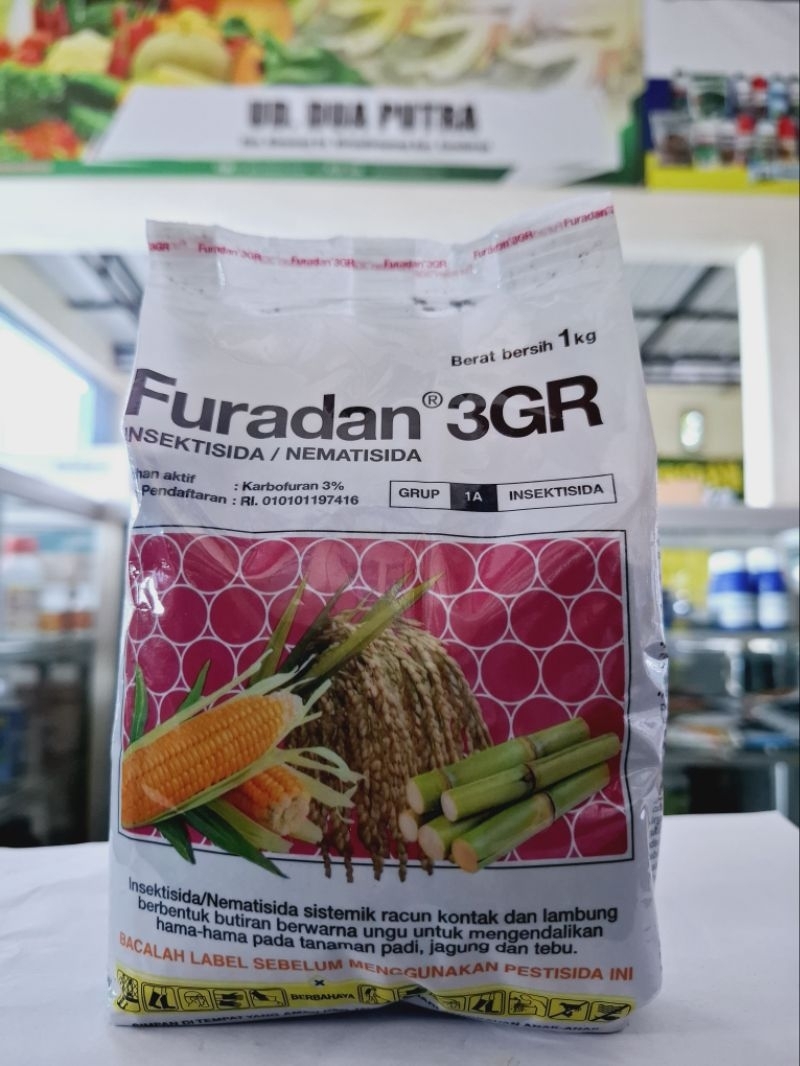 Jual INSEKTISIDA/NEMATISIDA Furadan 3GR 1kg | Shopee Indonesia