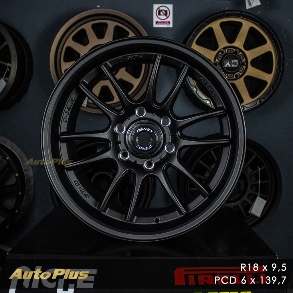 Jual VELG LENSO PROJECT D SPEC S LENSO TDS RING 18 PCD 6x139,7 MATTE BLACK | Shopee Indonesia