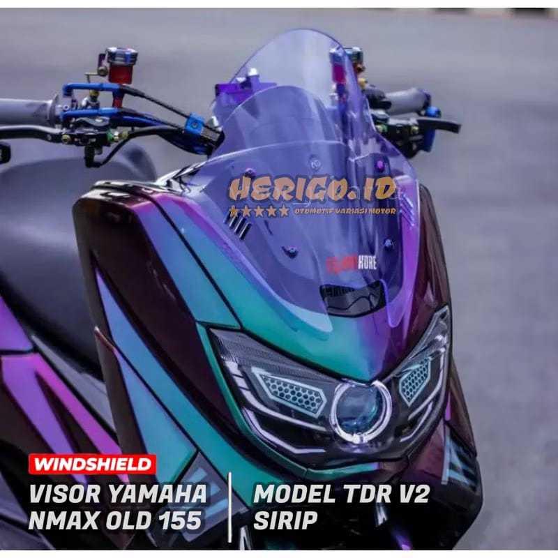 Jual Visor Yamaha Nmax Old Model TDR V2 Windshield Nmax Old TDR V2 ...