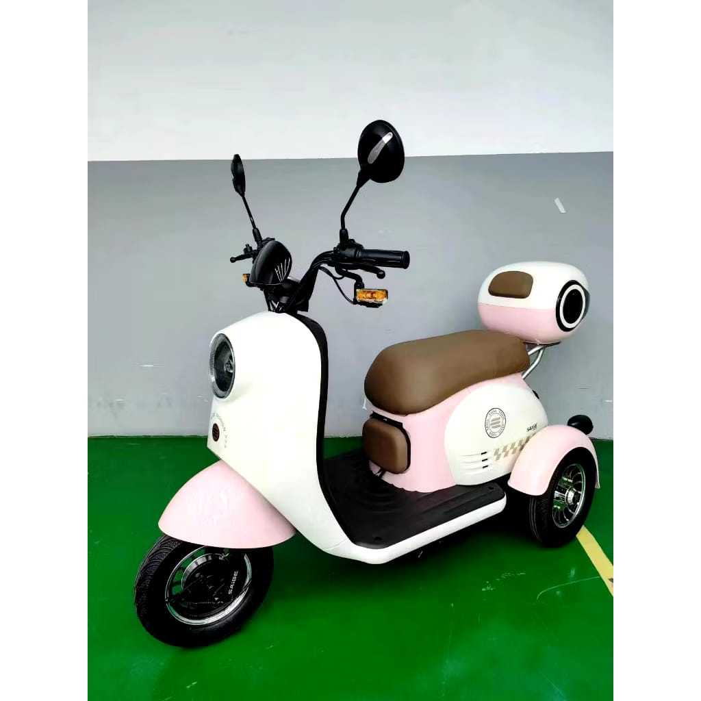 Jual SEPEDA LISTRIK SAIGE AURORA RODA 3 NEW 800 WATT | Shopee Indonesia