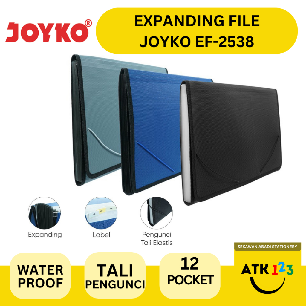 Jual Expanding File Merk Joyko EF-2538 Ukuran Folio | Shopee Indonesia
