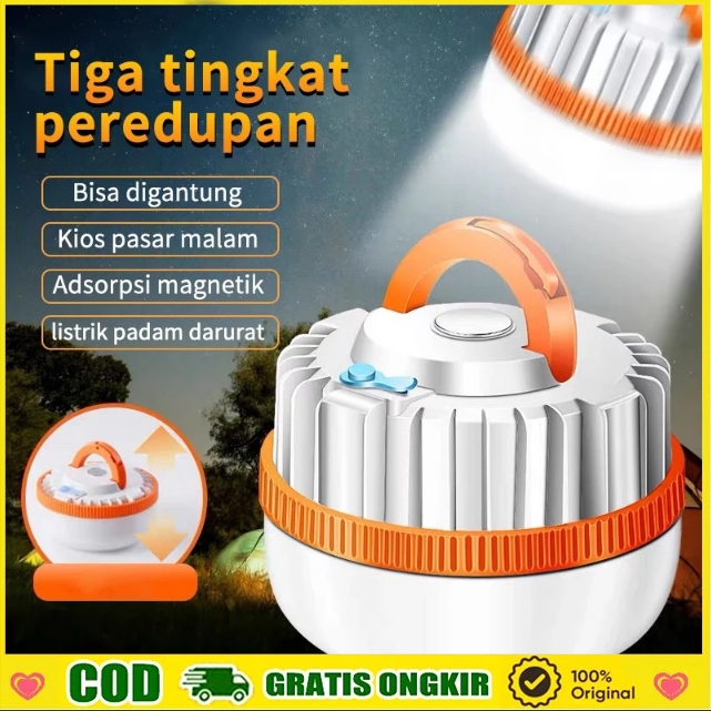 Jual 【COD】Lampu Emergency Gantung Camping Lampu Darurat Lampu Taman Lampu Belajar Lampu ...