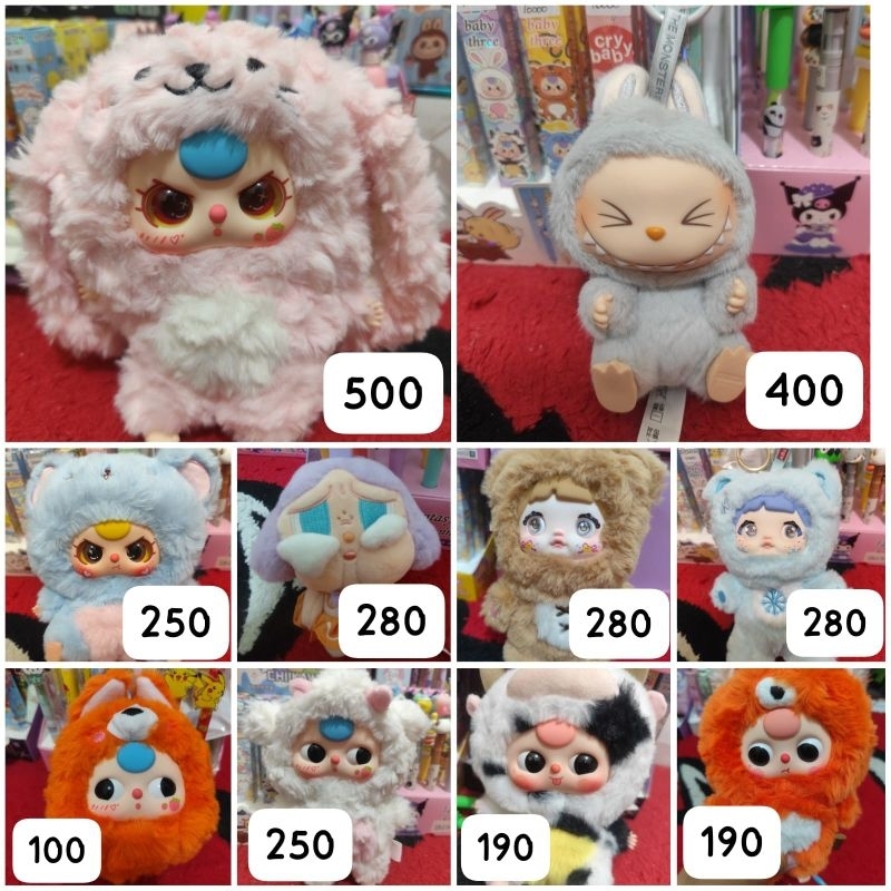 Jual Labubu V2 , Bb3 V3 , Bb3 ocean , Bb3 zodiak , Bb3 Lily Rabbit ...