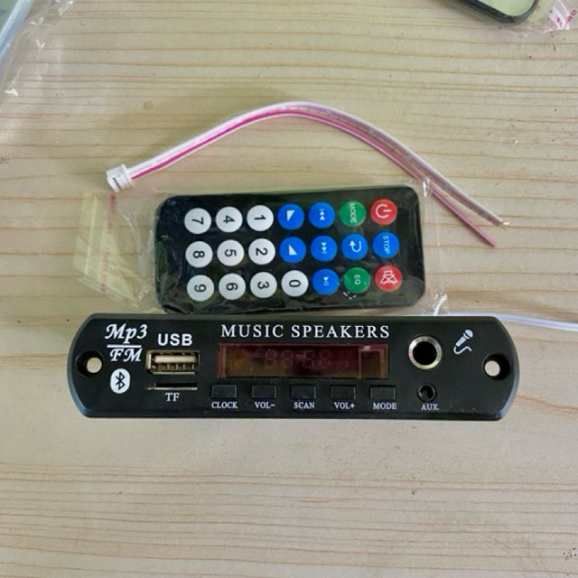 Jual Kit mp3 bluetooth dengan soket mik | Shopee Indonesia