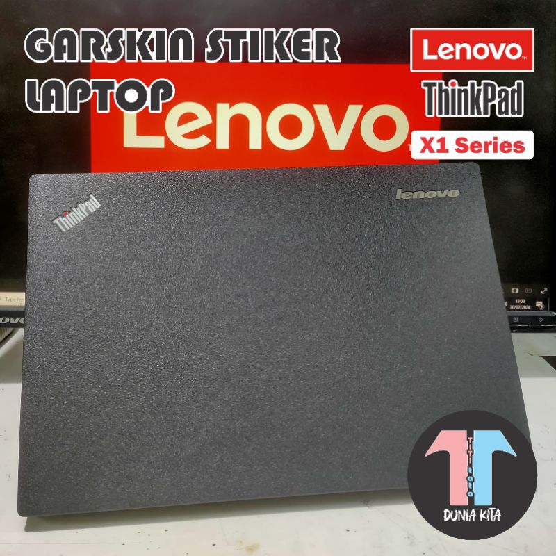 Jual Stiker Garskin Laptop Lenovo Thinkpad X1 Series / X1 Carbon / X1 ...