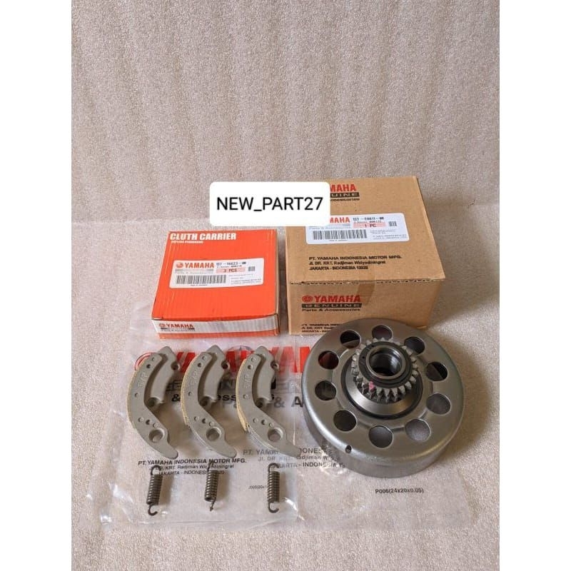 Jual Mangkok 24T + kampas ganda (1S7/5YP) Jupiter MX lama 135/Jupiter MX new 135 | Shopee Indonesia