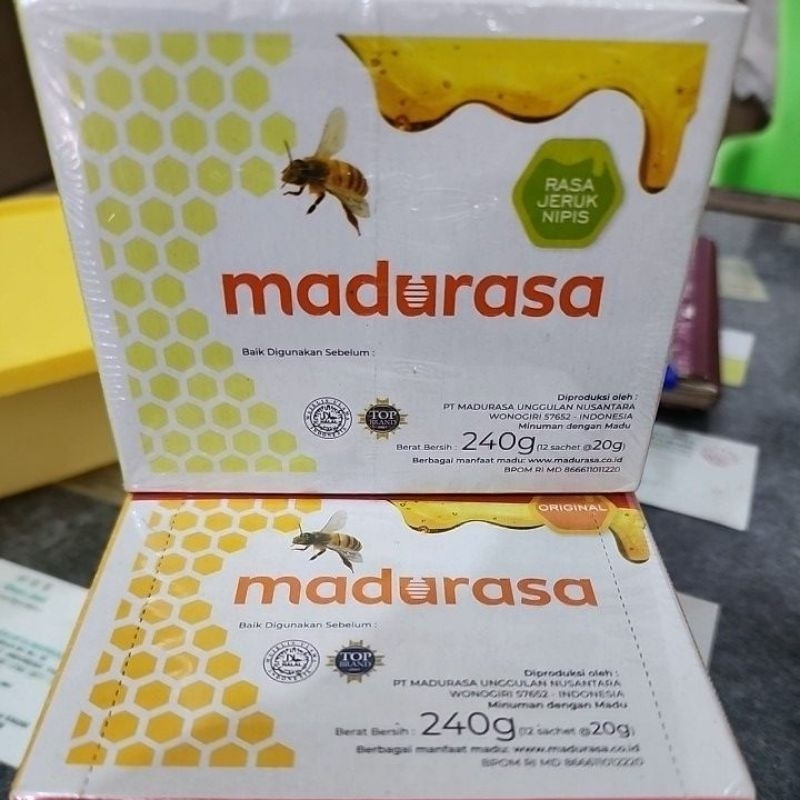 Jual madurasa sachet box 12 pcs rasa original / jeruk nipis | Shopee ...