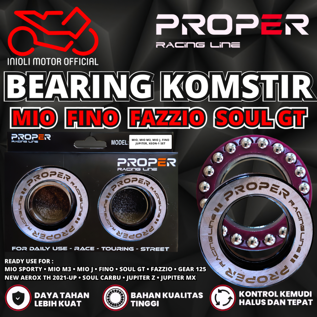 Jual KOMSTIR PROPER RACING LINE AEROX 2021 MIO SPORTY MIO M3 MIO J ...