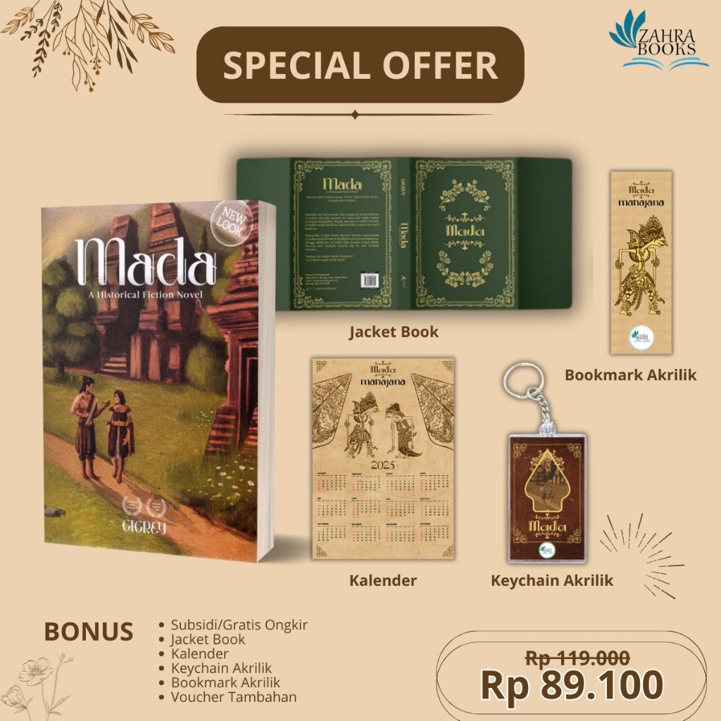 Jual Novel Surat Untuk Jenaka || Mada (New Look) || Mahajana By Girgrey ...