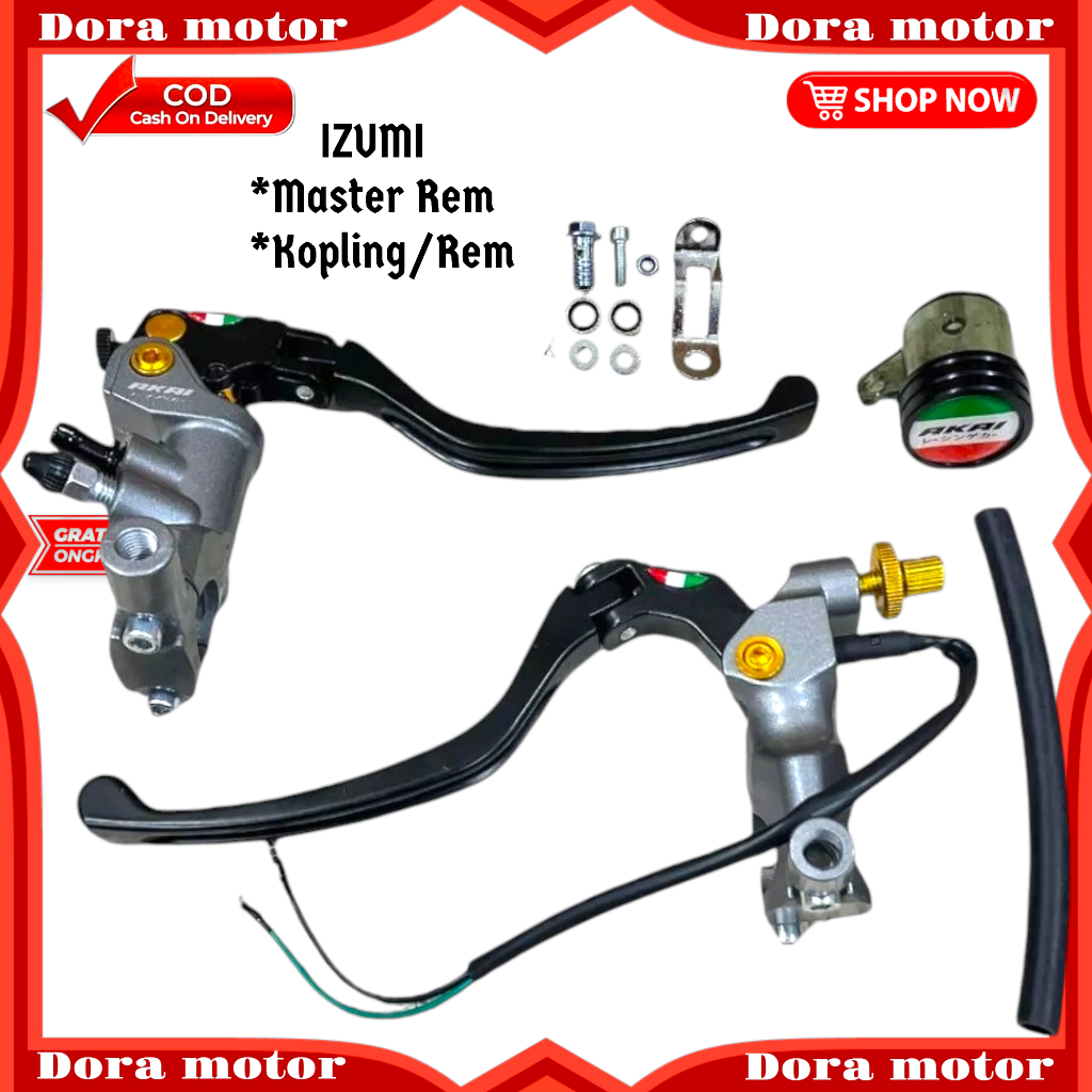 Jual master rem izumi Universal Master Rem Oval Model Rcb E2 | Shopee ...