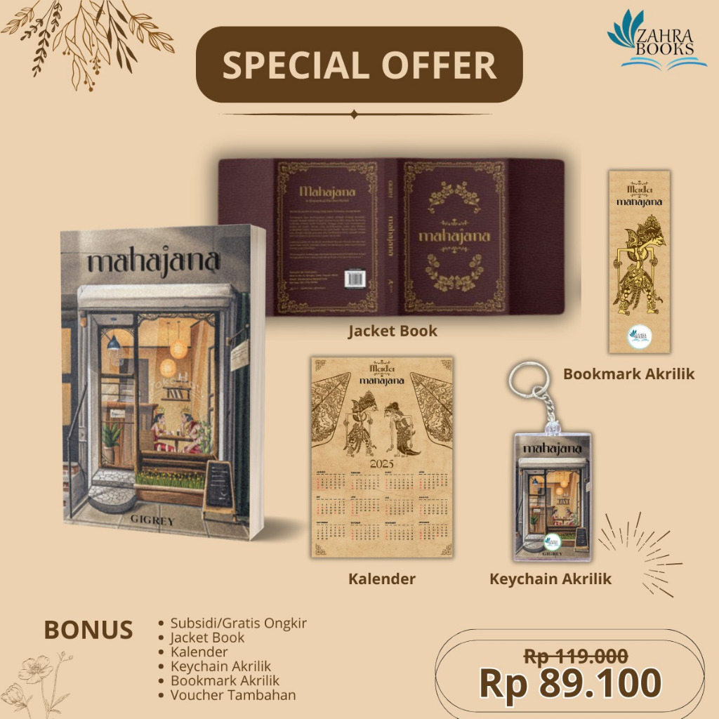 Jual Novel Mahajana & Mada / Surat Untuk Jenaka By Gigrey ( Limited ...
