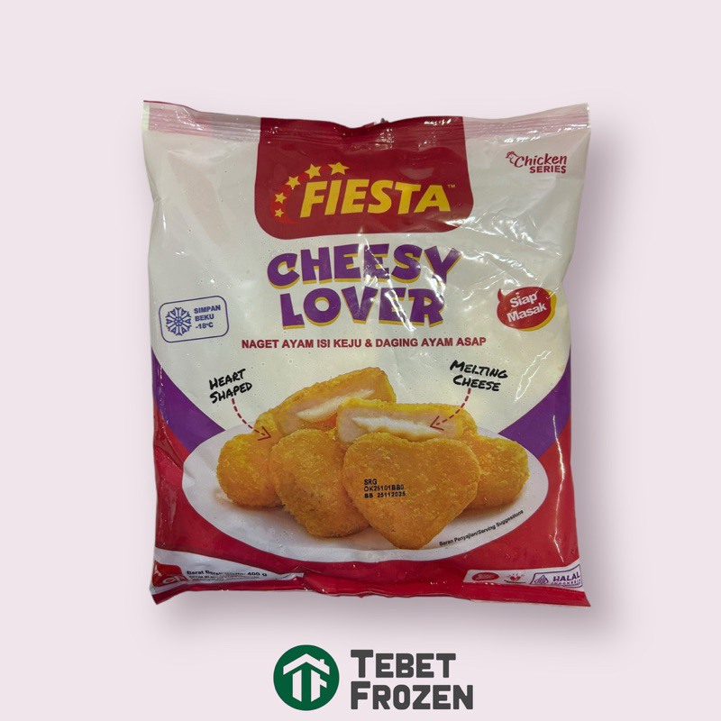 Jual FIESTA CHEESY LOVER 400GRAM - TEBET FROZEN | Shopee Indonesia