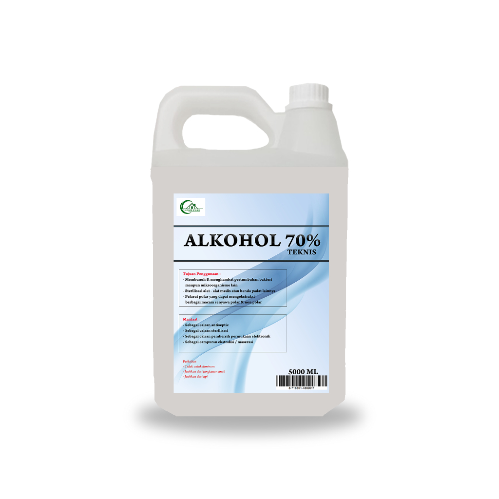 Jual Alkohol 70% 1 Liter Teknis Etanol Non Food Grade | Shopee Indonesia