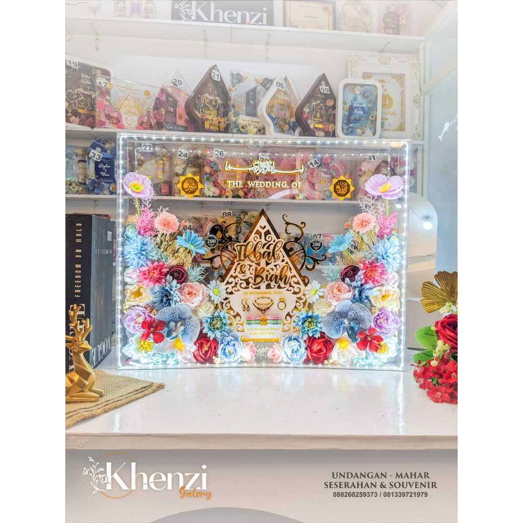 Jual 40x50 frame mahar jawa jumbo full akrilik ukuran 40x50 cm | Shopee ...