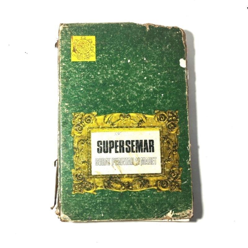 Jual Buku Supersemar surat perintah 11 maret | Shopee Indonesia