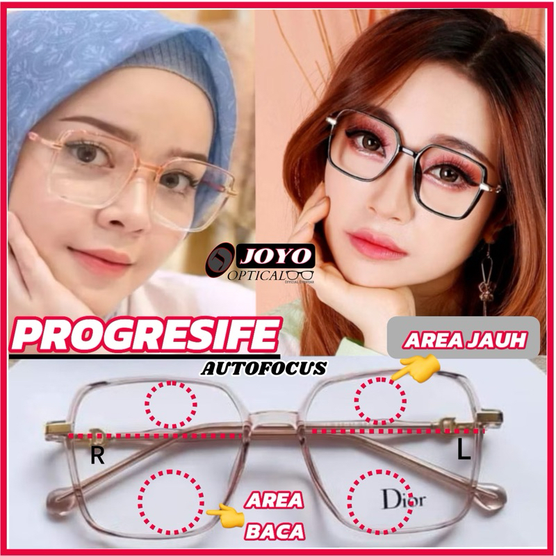 Jual JOYO Optik Progressieve Kacamata AutoFocus | Shopee Indonesia
