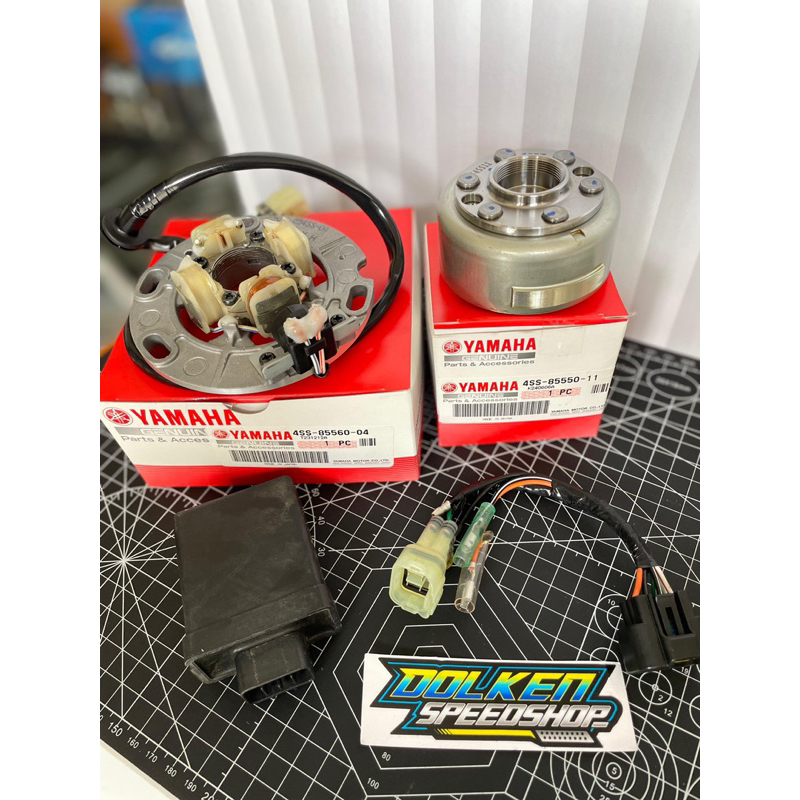 Jual PENGAPIAN YAMAHA YZ125 PICKUP PANJANG SET BARU MORIC CDI COPOTAN | Shopee Indonesia