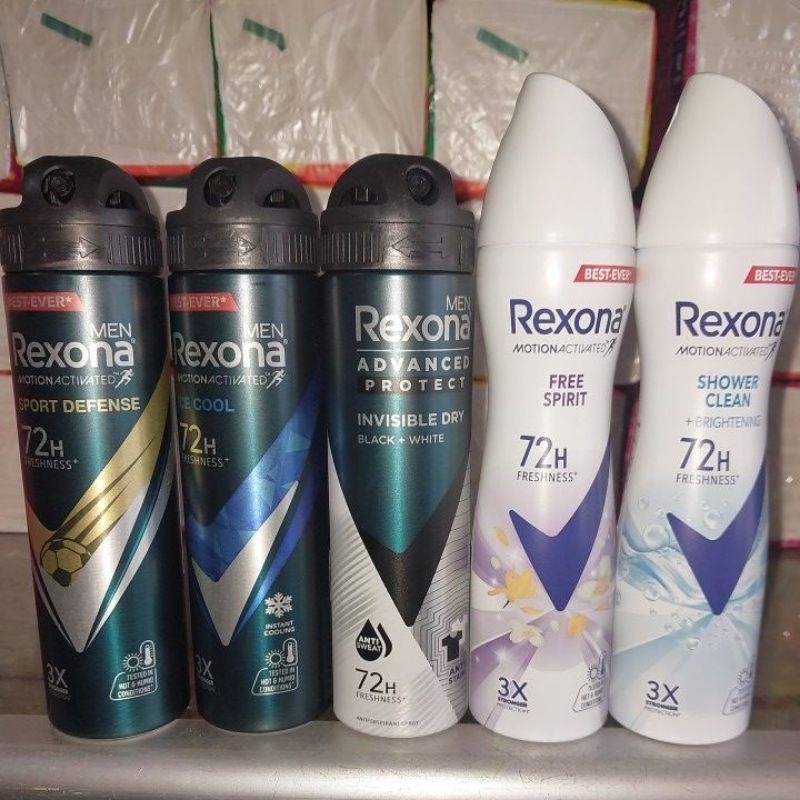 Jual rexona spray 135 mili | Shopee Indonesia