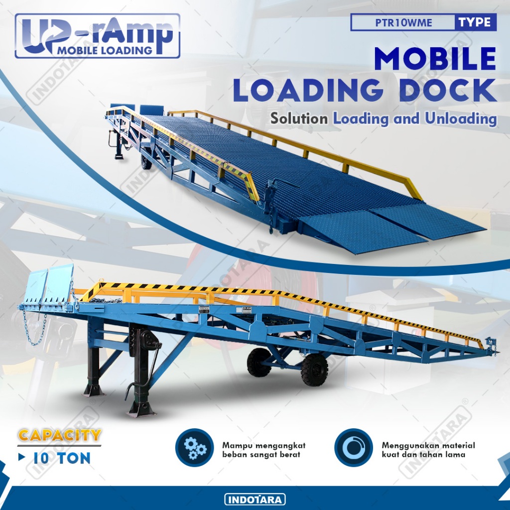 Jual Upramp Mobile Loading & Unloading Dock 10 Ton Electric - PTR10WME ...