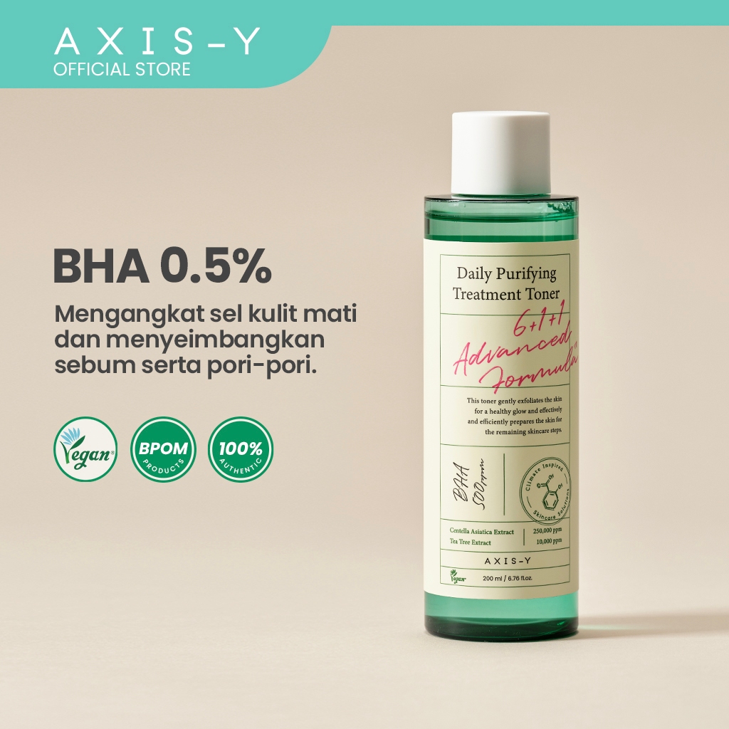 Jual AXIS-Y - Daily Purifying Treatment Toner | Gentle Exfoliate ...