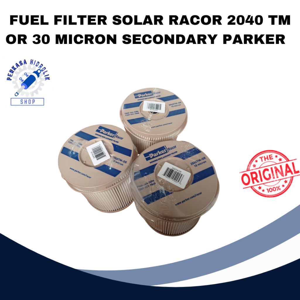 Jual Fuel Filter Solar Racor 2040TM OR 10 Micron Secondary Parker ...