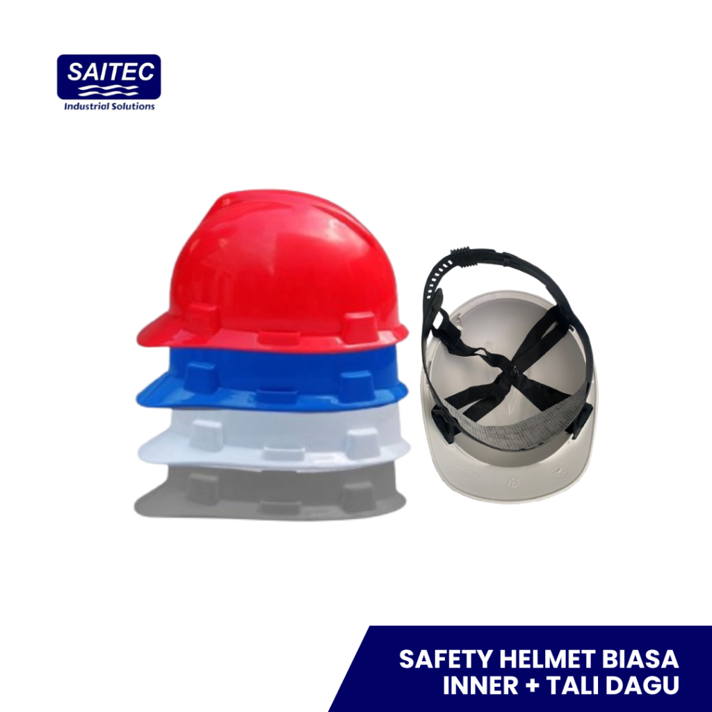 Jual Helm Safety Proyek Inner Biasa + Include Tali Dagu | Tali Dagu ...