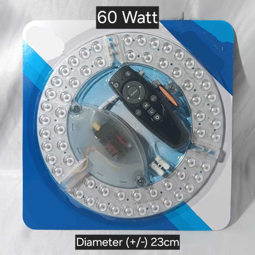 Jual Lampu TL Ring LED 60 Watt+Remot 3 Warna | Shopee Indonesia