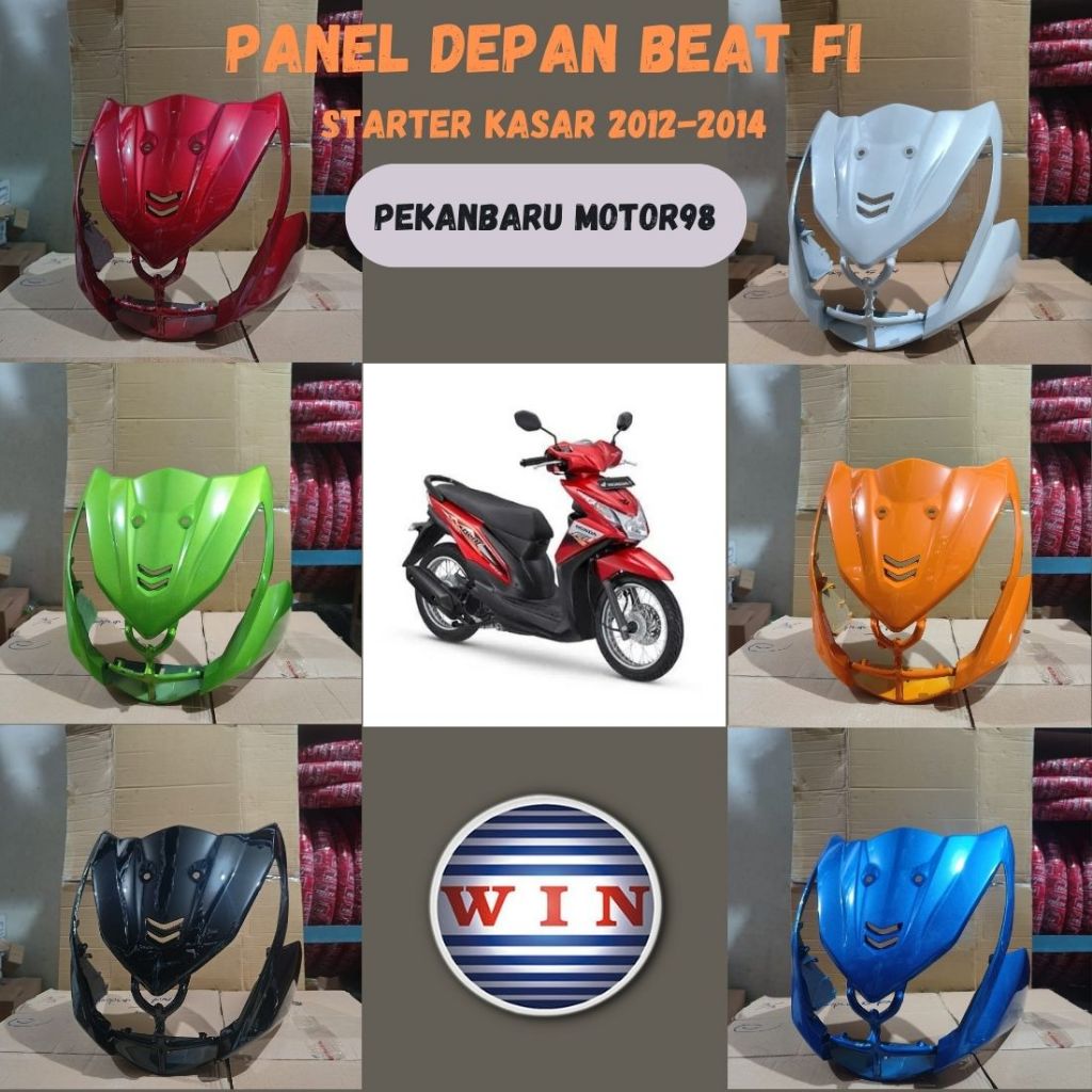 Jual Body Depan / Tameng Depan / Panel Depan Beat FI 2012 2013 2014 ...