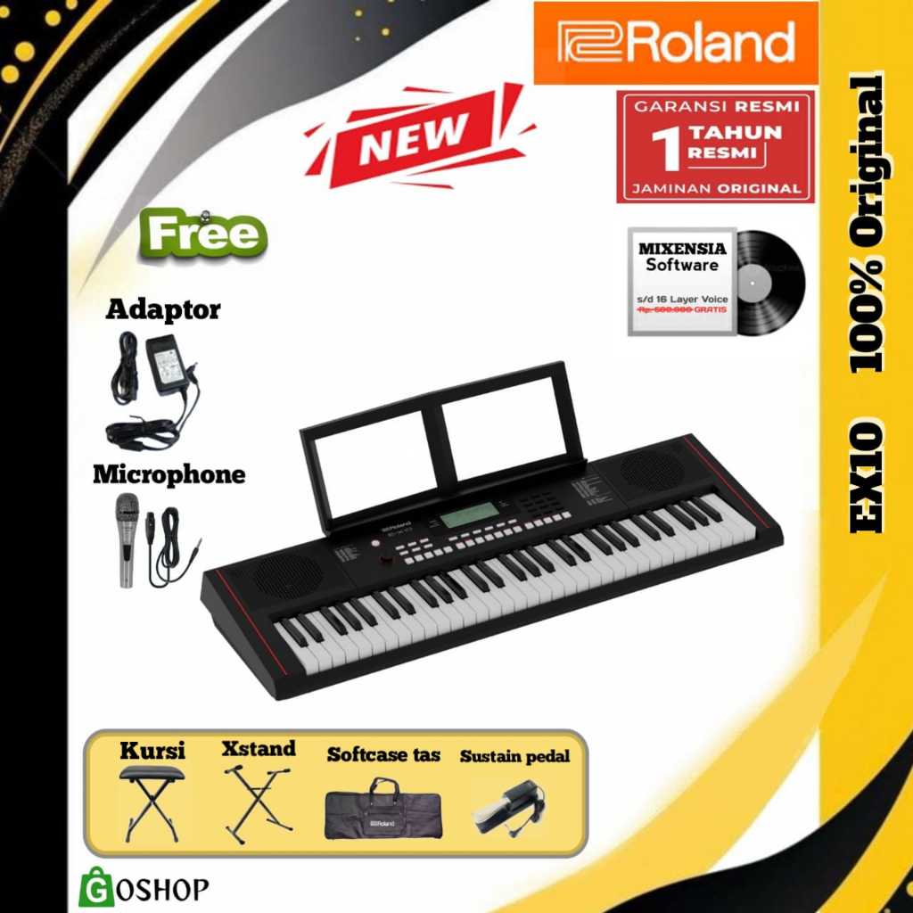 Jual Keyboard Roland EX10 Arranger / EX 10 / E X10 / EX-10 Garansi ...