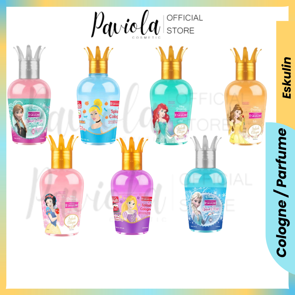 Jual Eskulin Kids Splash Cologne 60ml/120ml | Parfume Anak | Snow White ...