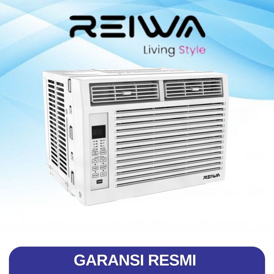Jual REIWA AC Window 1/2 PK CW-0501RA 0,5 PK 370 Watt CW0501 R32 Pendingin Ruangan Hemat ...