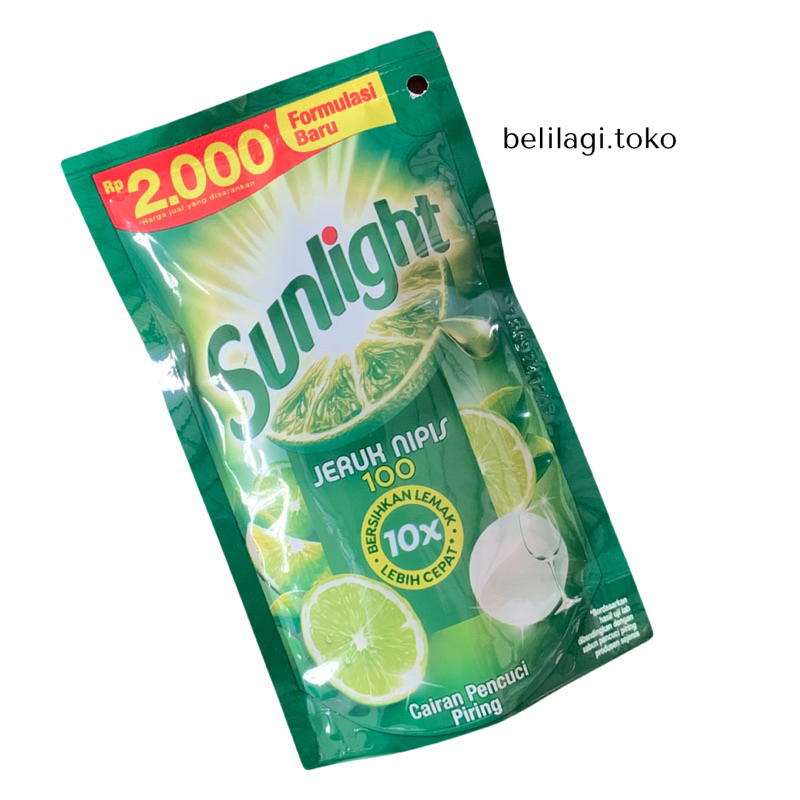 Jual Sunlight 2000 90ml sabun cuci piring | Shopee Indonesia
