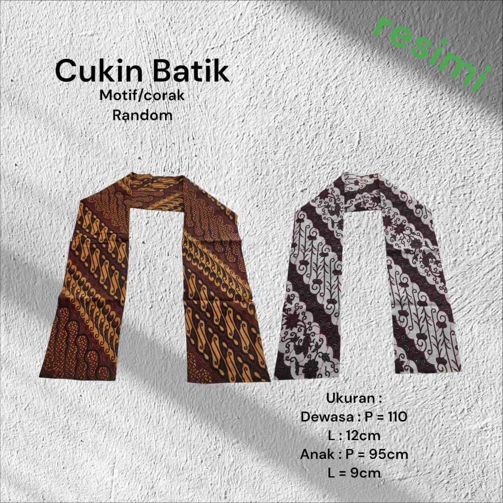 Jual Cukin Batik Betawi Motif Corak Random | Shopee Indonesia