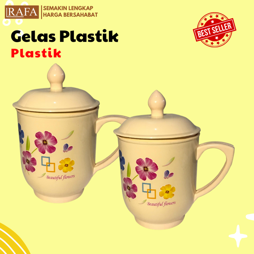 Jual RAFA | Gelas Mug Tutup Motif Merk Mercury | Shopee Indonesia