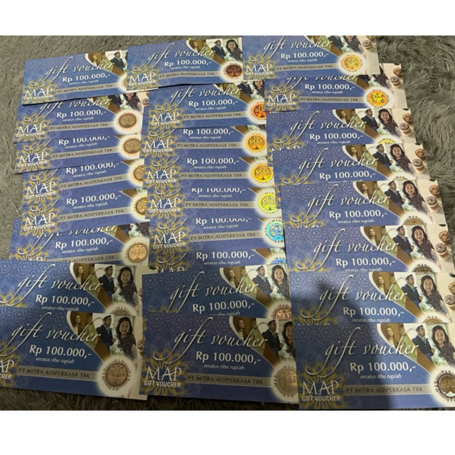 Jual Voucher MAP 100k | Shopee Indonesia