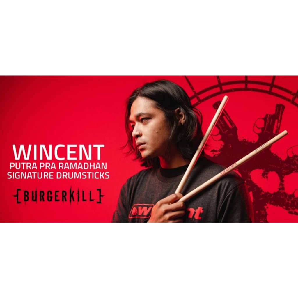 Jual Stickdrum Wincent Putra Pra Ramadhan Burgerkill Signature Original | Shopee Indonesia