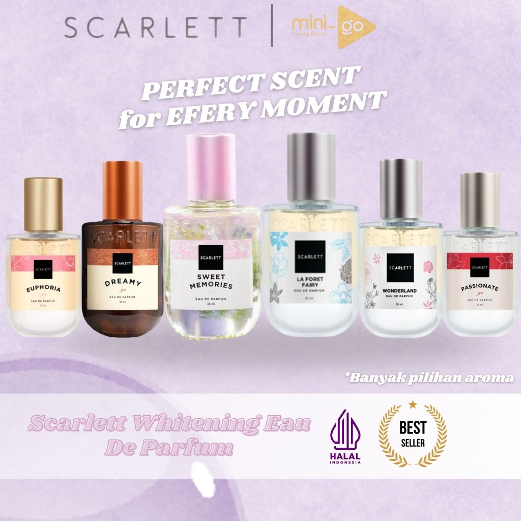 Jual Scarlett Whitening Eau De Parfum 30ml | Shopee Indonesia