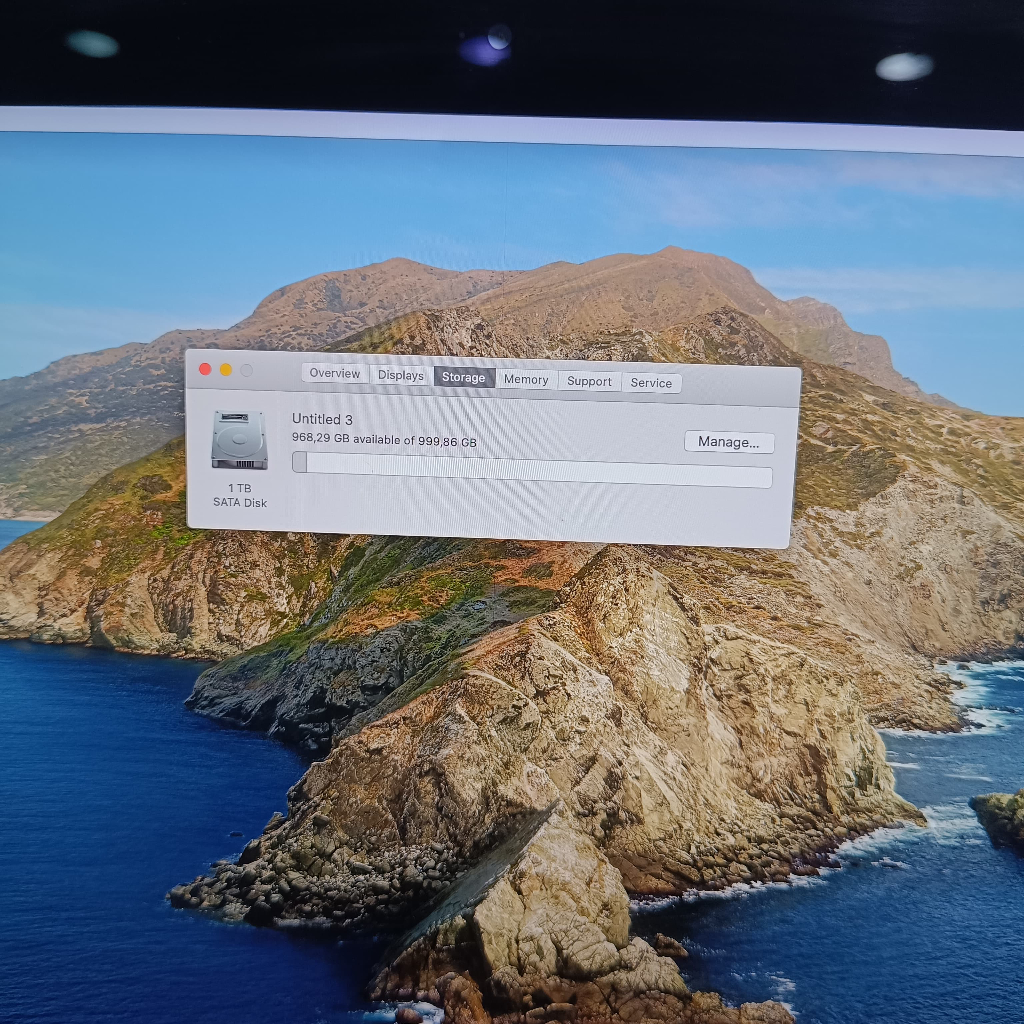 Jual imac slim 4K 21-Inch Tahun 2017 Type A1418 core i5 Procecor 3.0 ...