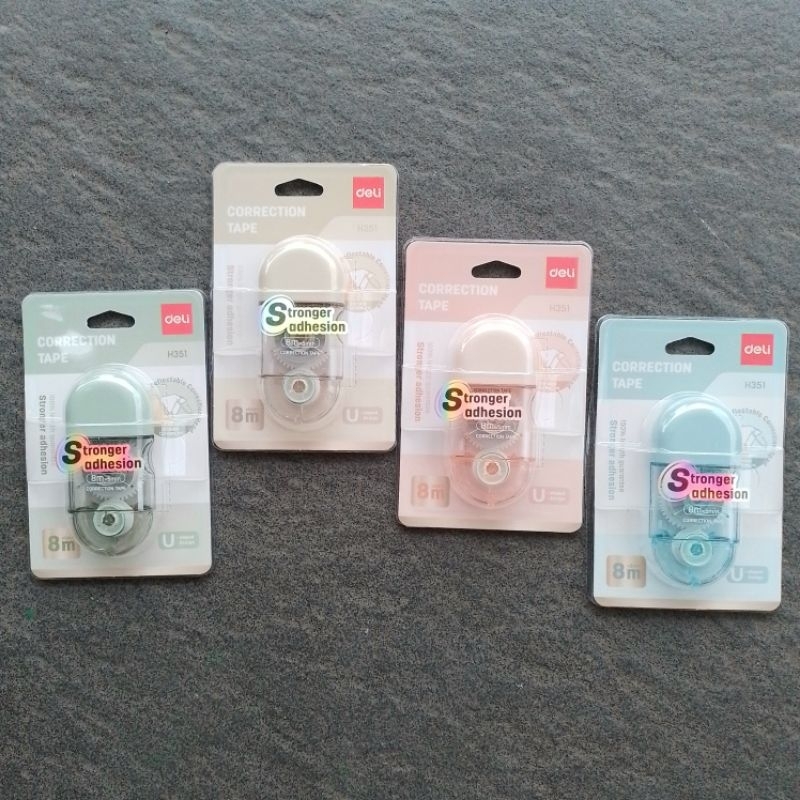 Jual TIPE-X Kertas Correction Tape Deli H-351 8 Meter ( Pcs ...