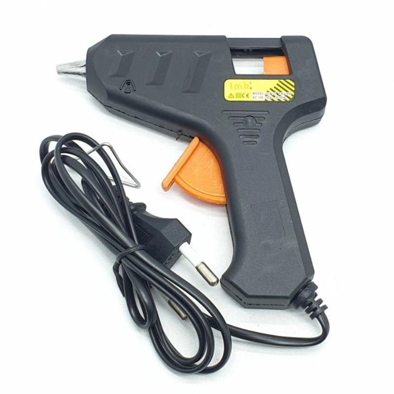 Jual Alat Lem Tembak Listrik Glue Gun Kecil 20w Hot Melt (Lem Bakar 7mm ...