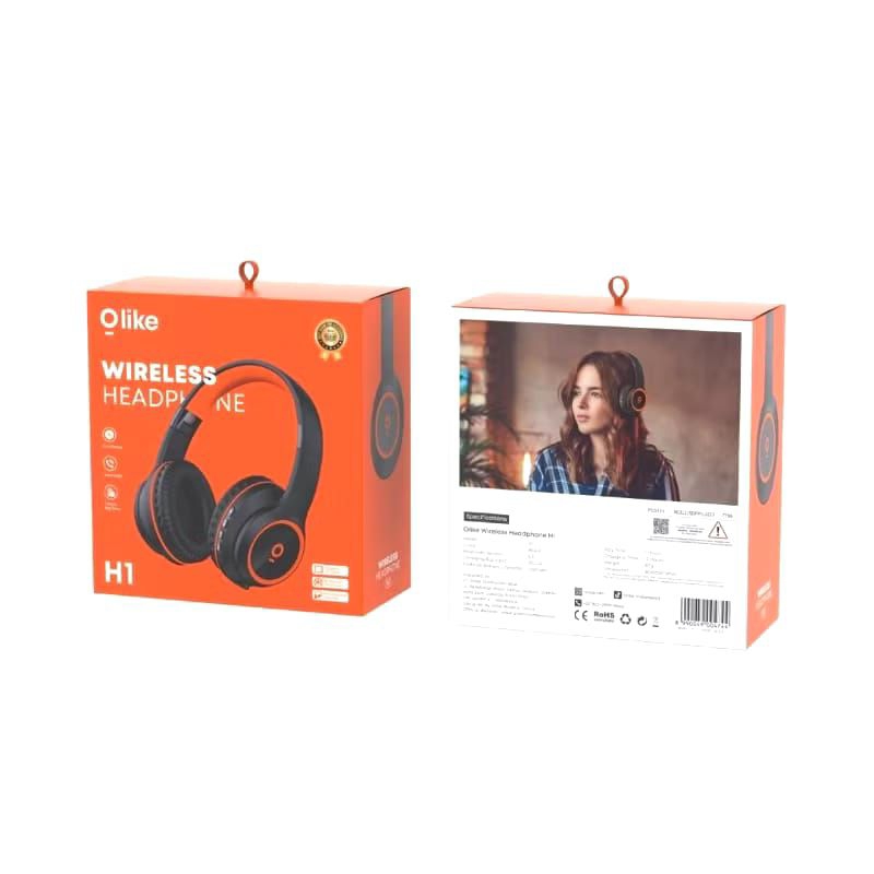 Jual HEADPHONE WIRELESS OLIKE H1 SUPER BASS | Shopee Indonesia