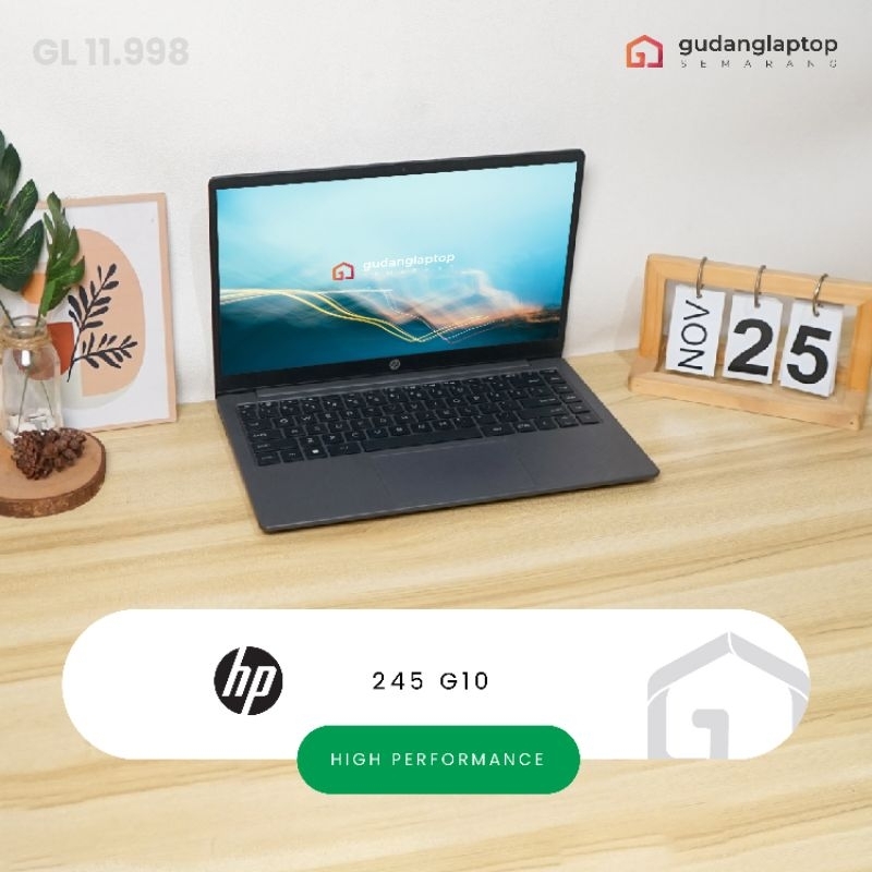 Jual HP 245 G10 Garansi Resmi Panjang AMD Ryzen 3-7320U 8/256 14 inch ...