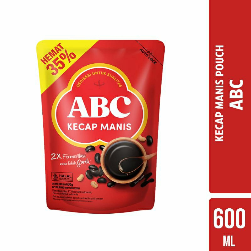 Jual kecap manis abc refill 600 ml | Shopee Indonesia