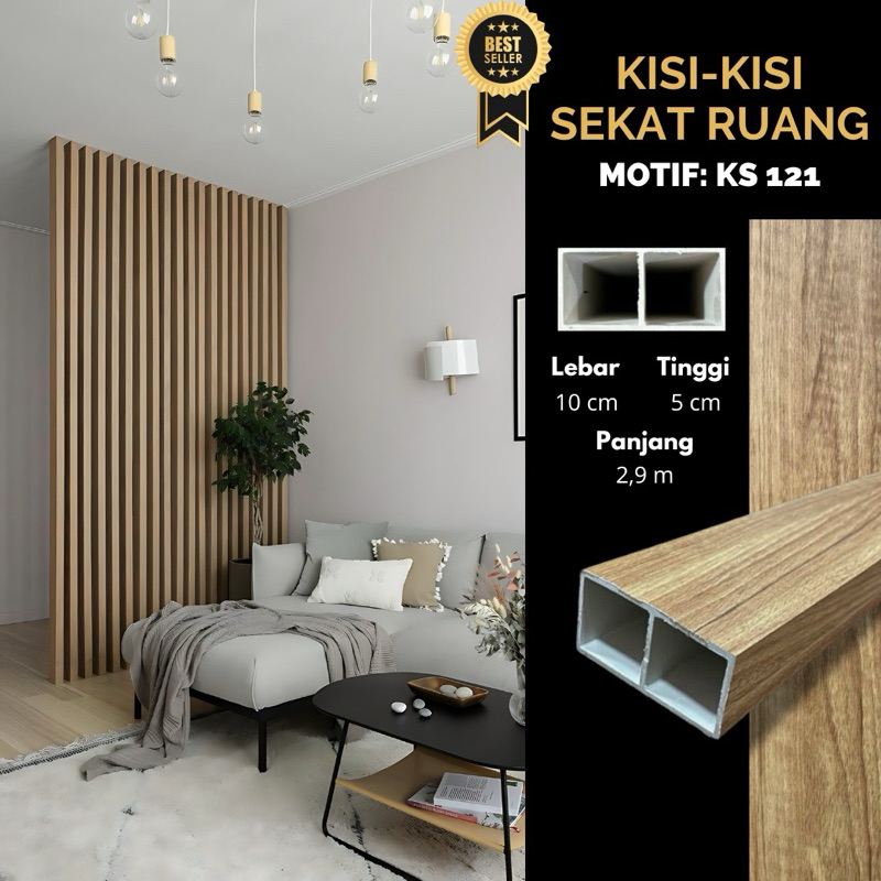 Jual Kisi-Kisi Pembatas Ruangan PVC - Kisi-Kisi Hollow - Sekat Ruangan ...