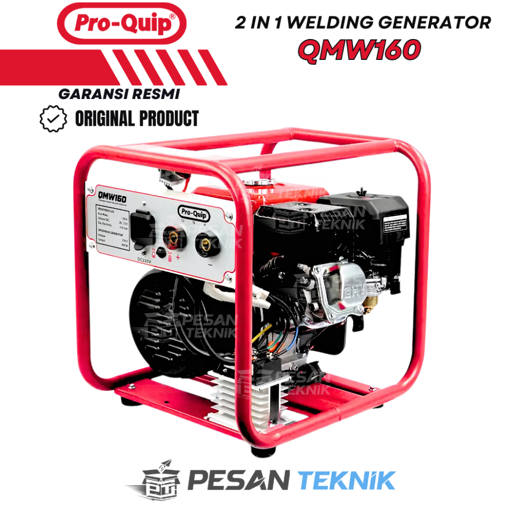 Jual Mesin Genset Las 2 IN 1 Welding Generator Las PROQUIP QMW160 ...