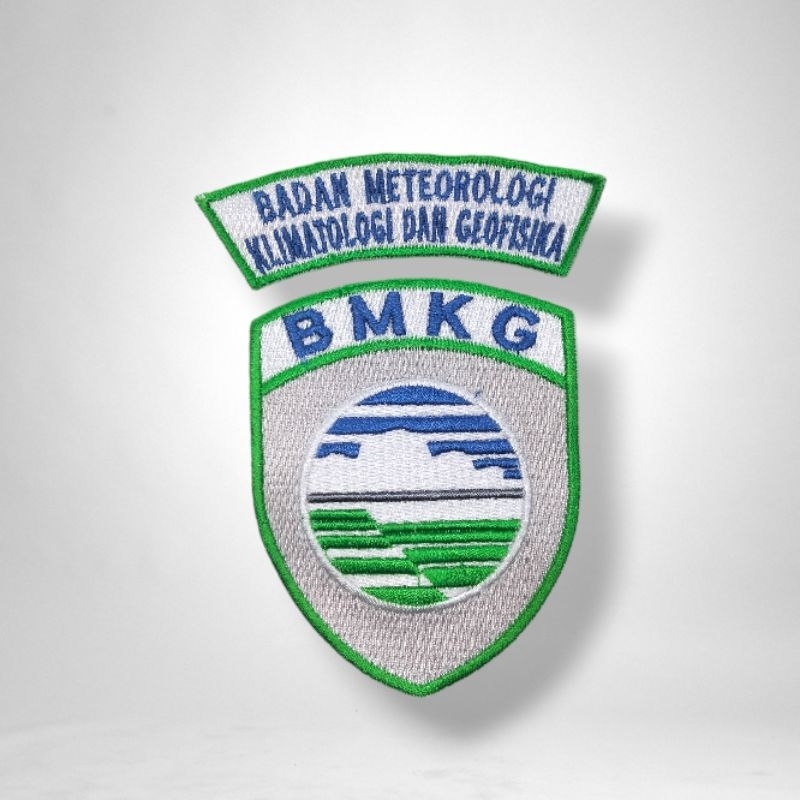 Jual LOGO/BADGE/EMBLEM LENGAN BMKG Badan Meteorologi dan Geofisika ...
